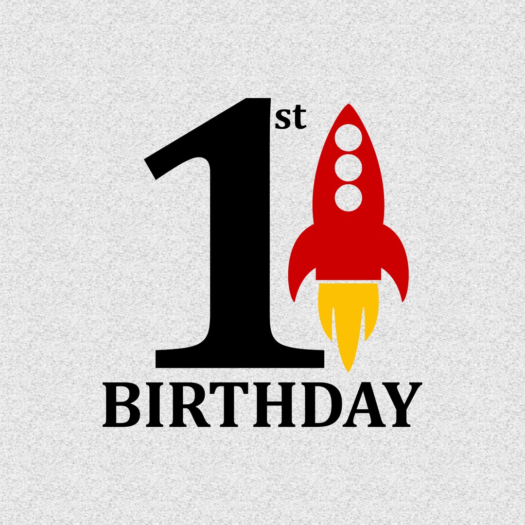 1st Birthday Boy Svg, Birthday Svg Boy, First Birthday Svg, Png, Dxf ...