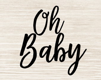 Oh Baby Dxf - Etsy