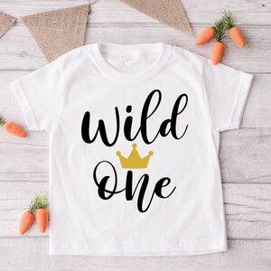 Wild One Crown SVG, Wild One Birthday Boy Girl SVG, 1st Birthday SVG ...