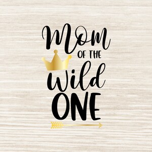 Wild One SVG Wild Mom Svg Wild Dad Svg Family Birthday Bundle Svg 1st ...