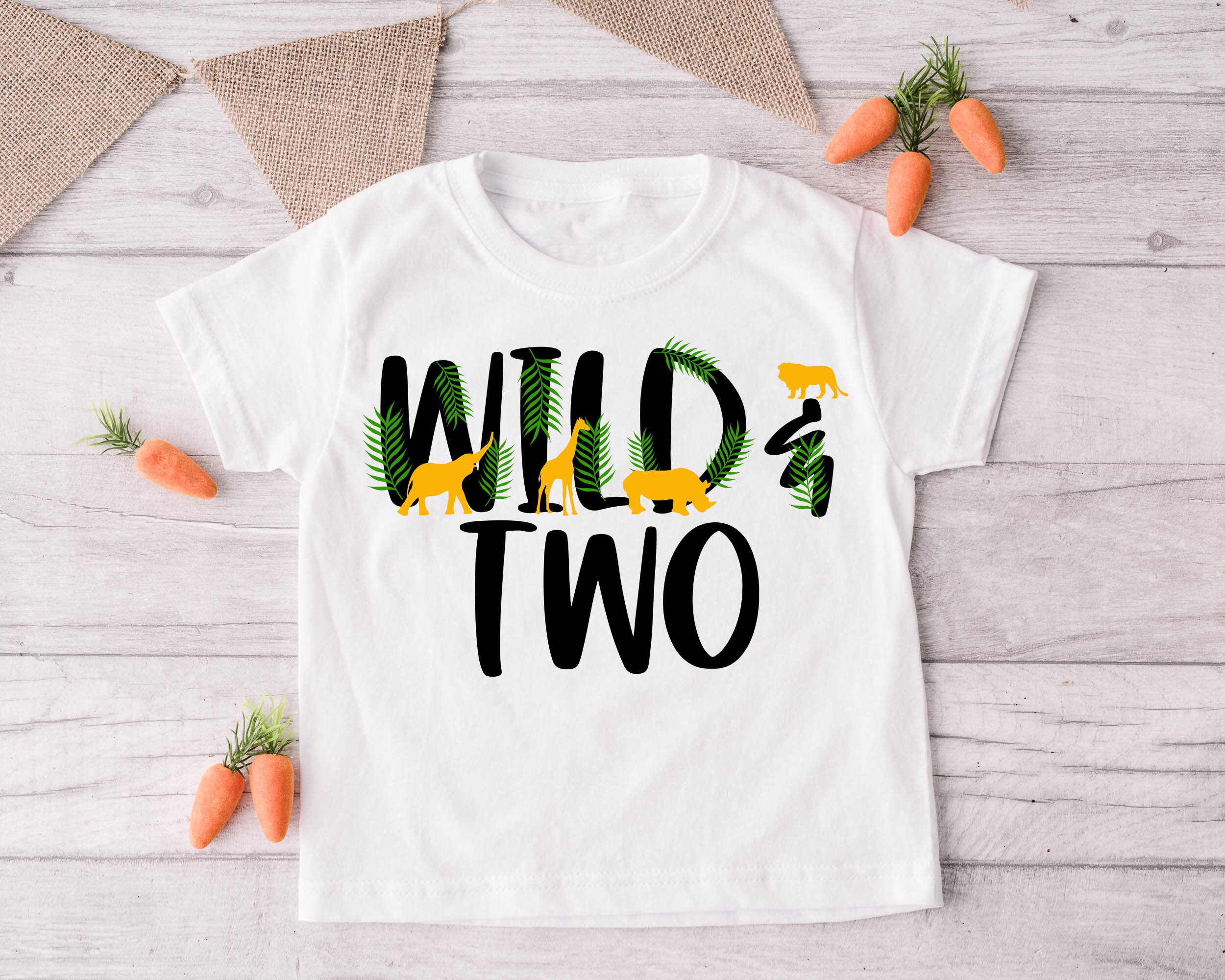 Two Wild SVG Wild and Two Svg 2 Birthday SVG Safari Two | Etsy