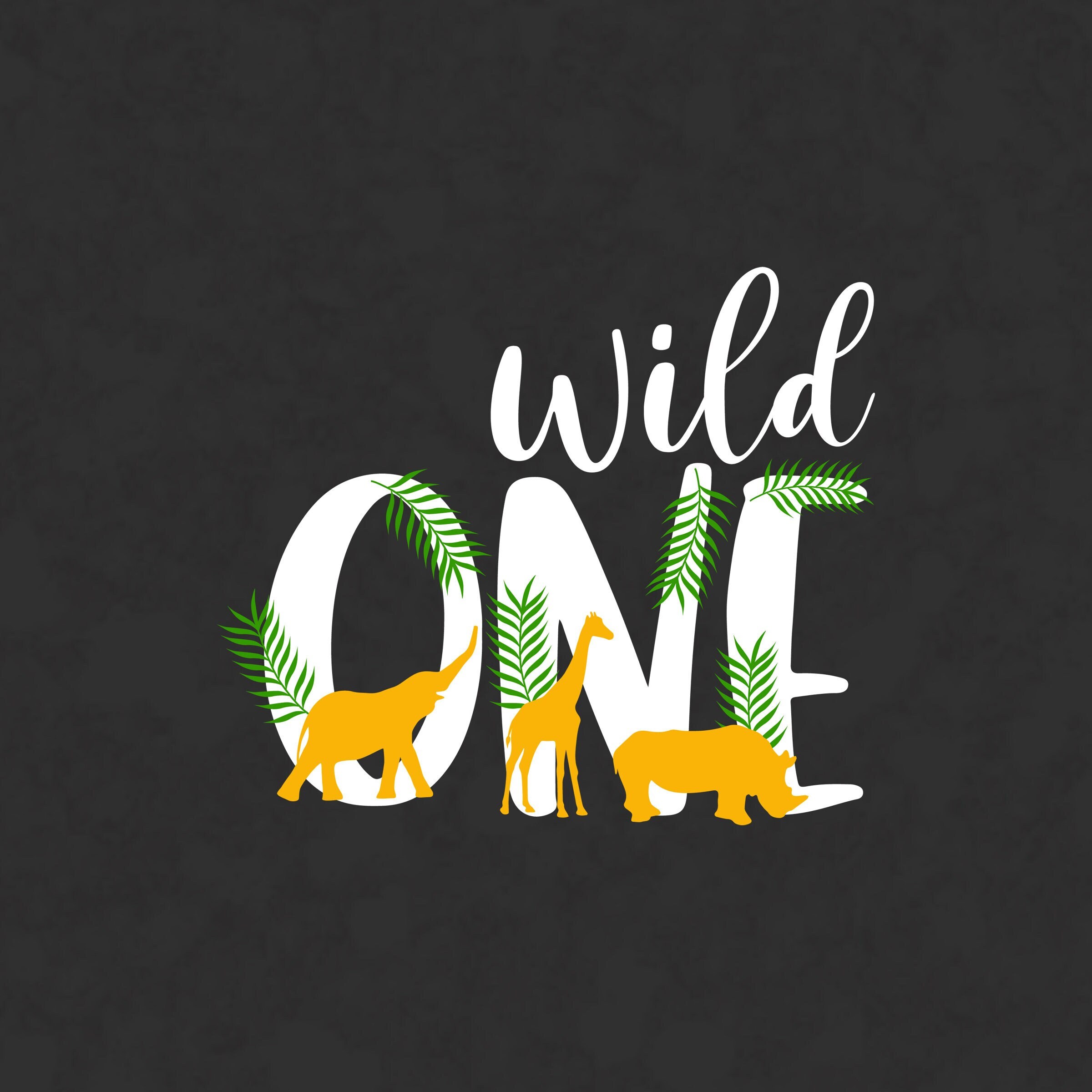 Wild One SVG 1st Birthday SVG Safari Wild One SVG First - Etsy