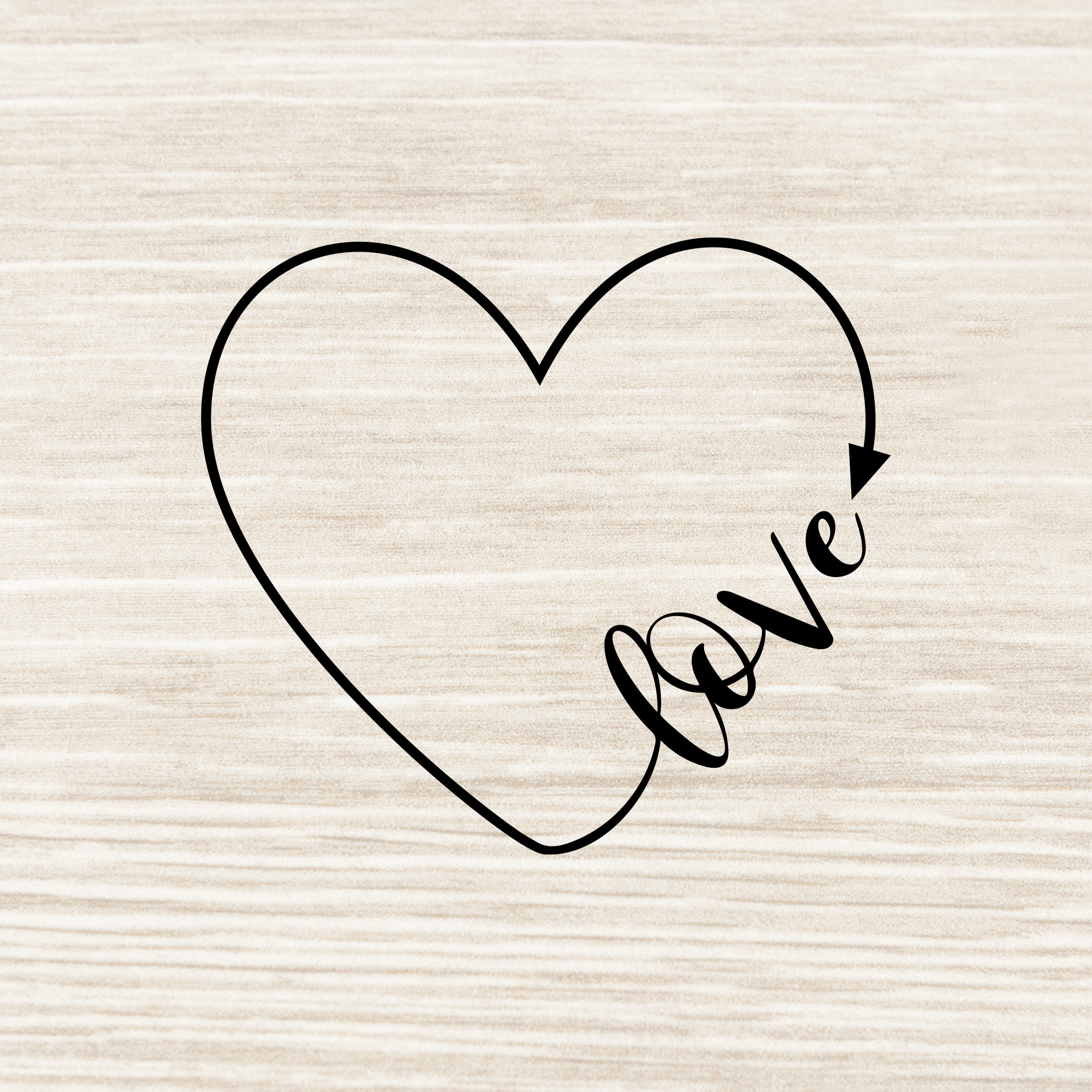 Love Svg Love with Heart svg eps dxf png jpeg Heart Svg | Etsy