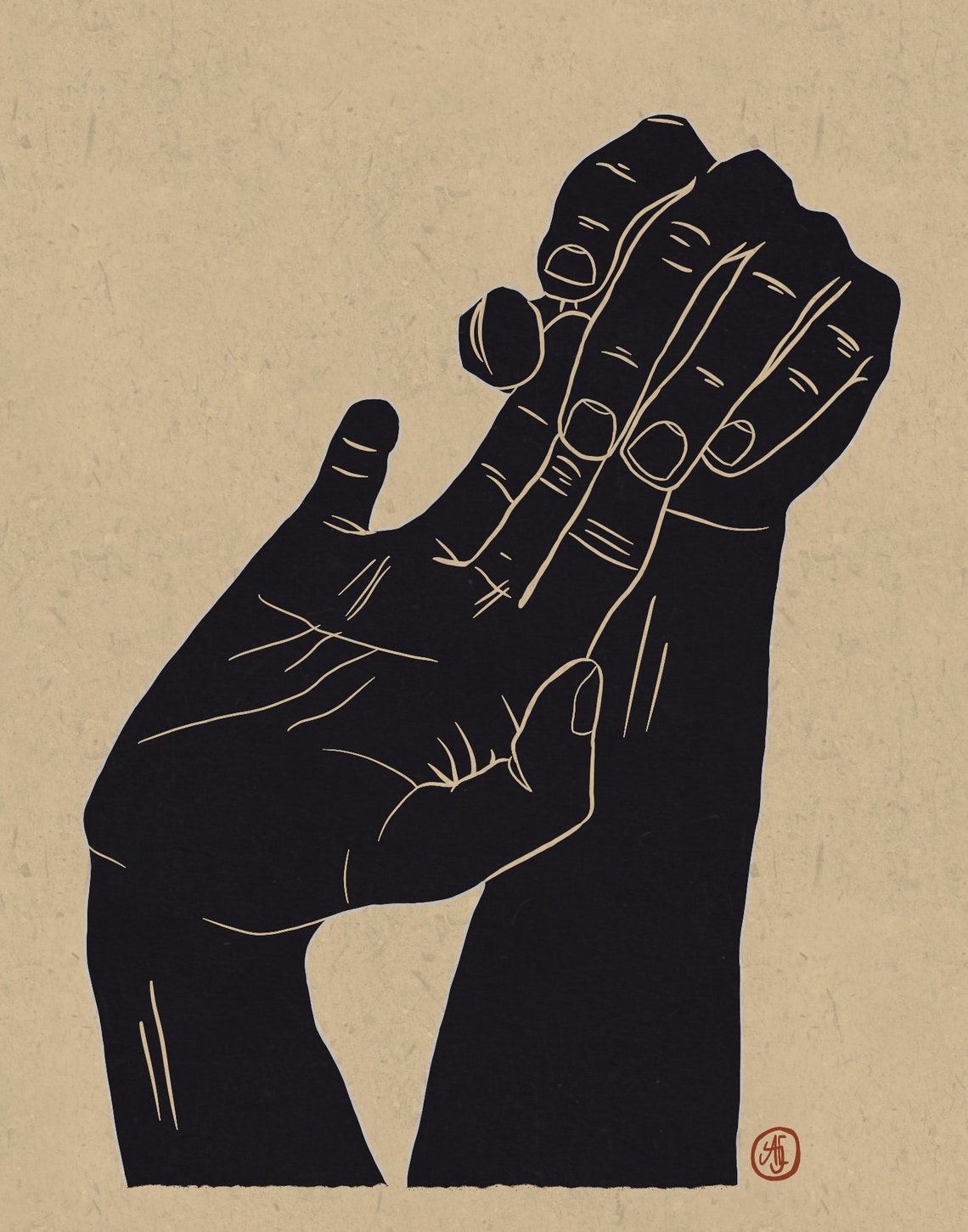 Stretch, Art Print - Etsy