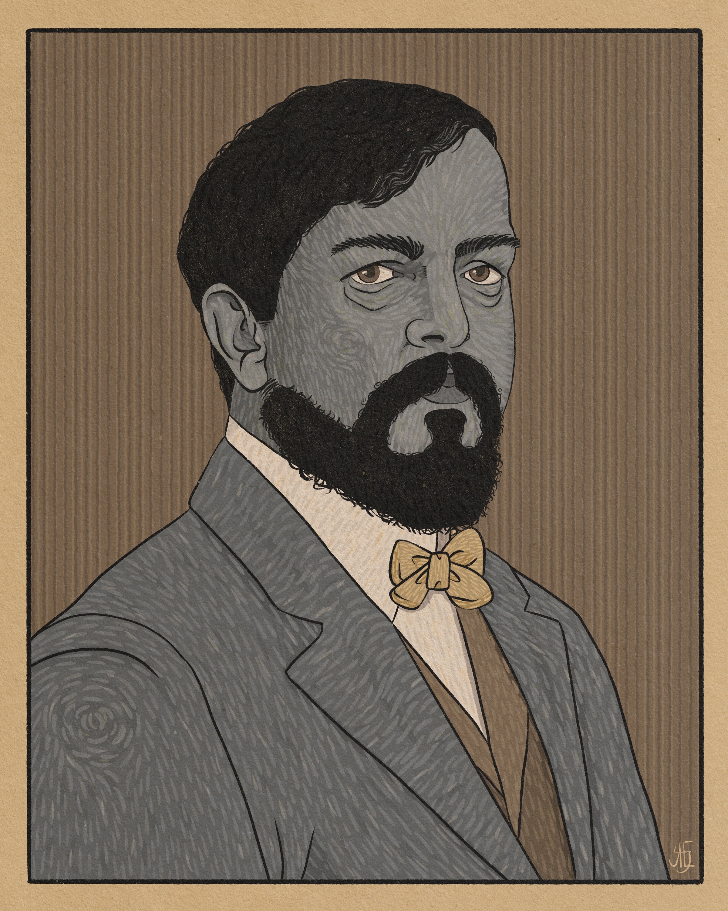 Claude Debussy, Art Print - Etsy