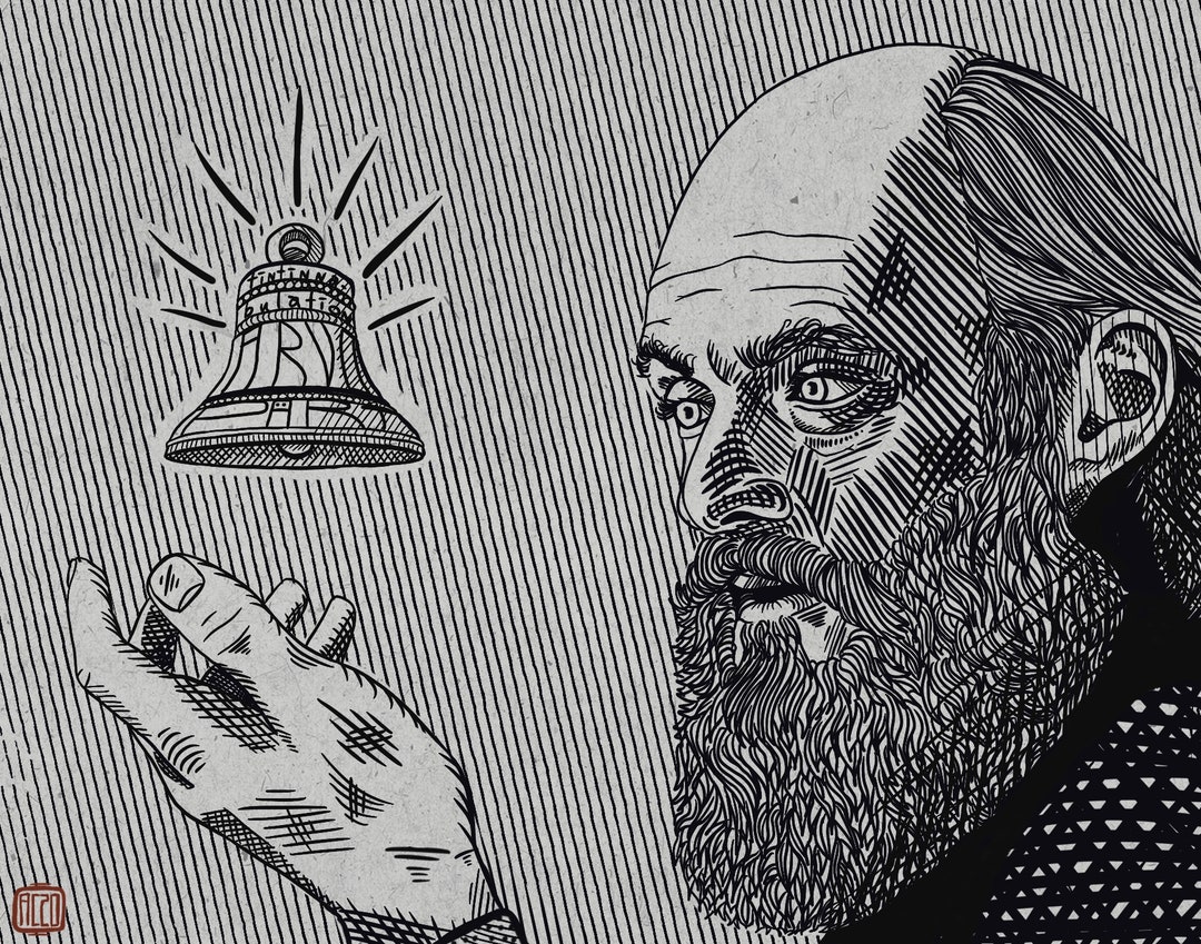 Tintinnabulation, Portrait of Arvo Pärt - Etsy