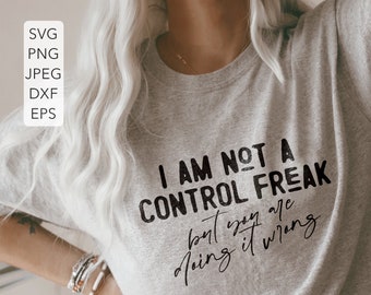 Control Freak Svg | Etsy