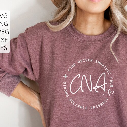 CNA Svgcna Life Svgcertified Nursing Assistant Svgcna Svg - Etsy