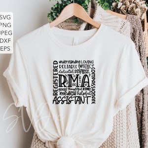Registered Medical Assistant Svg RMA Svg Registered Medical - Etsy