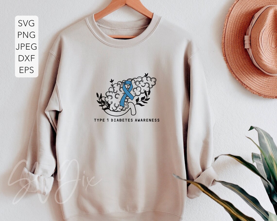 Diabetes Awareness Svg SVG for Diabetes Type 1 Diabetes - Etsy