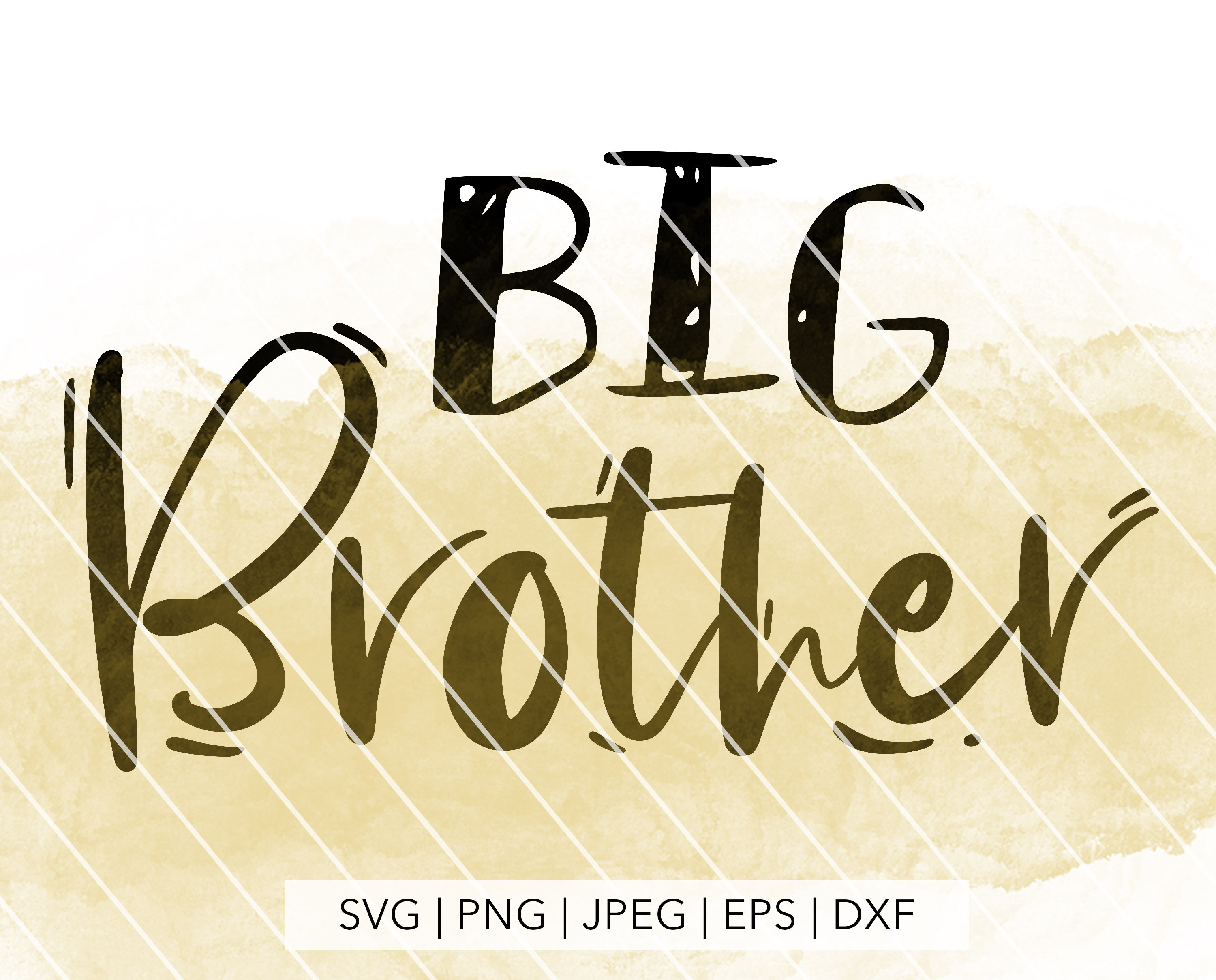 Big Brother Middle Brother Little Brother Matching SVG Png | Etsy