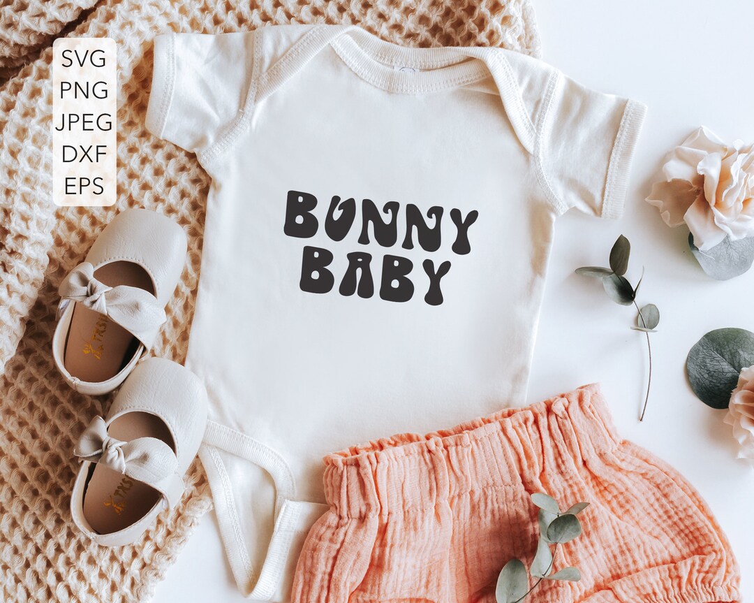 Bunny Baby SVG, Easter Baby Svg, Cutting Files for Cricut - Etsy