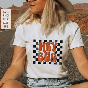 Hey Boo Svg Women's Halloween PNG Svg - Etsy