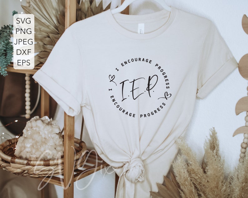 I Encourage Progress SVG IEP Svg Teacher SVG Teacher - Etsy