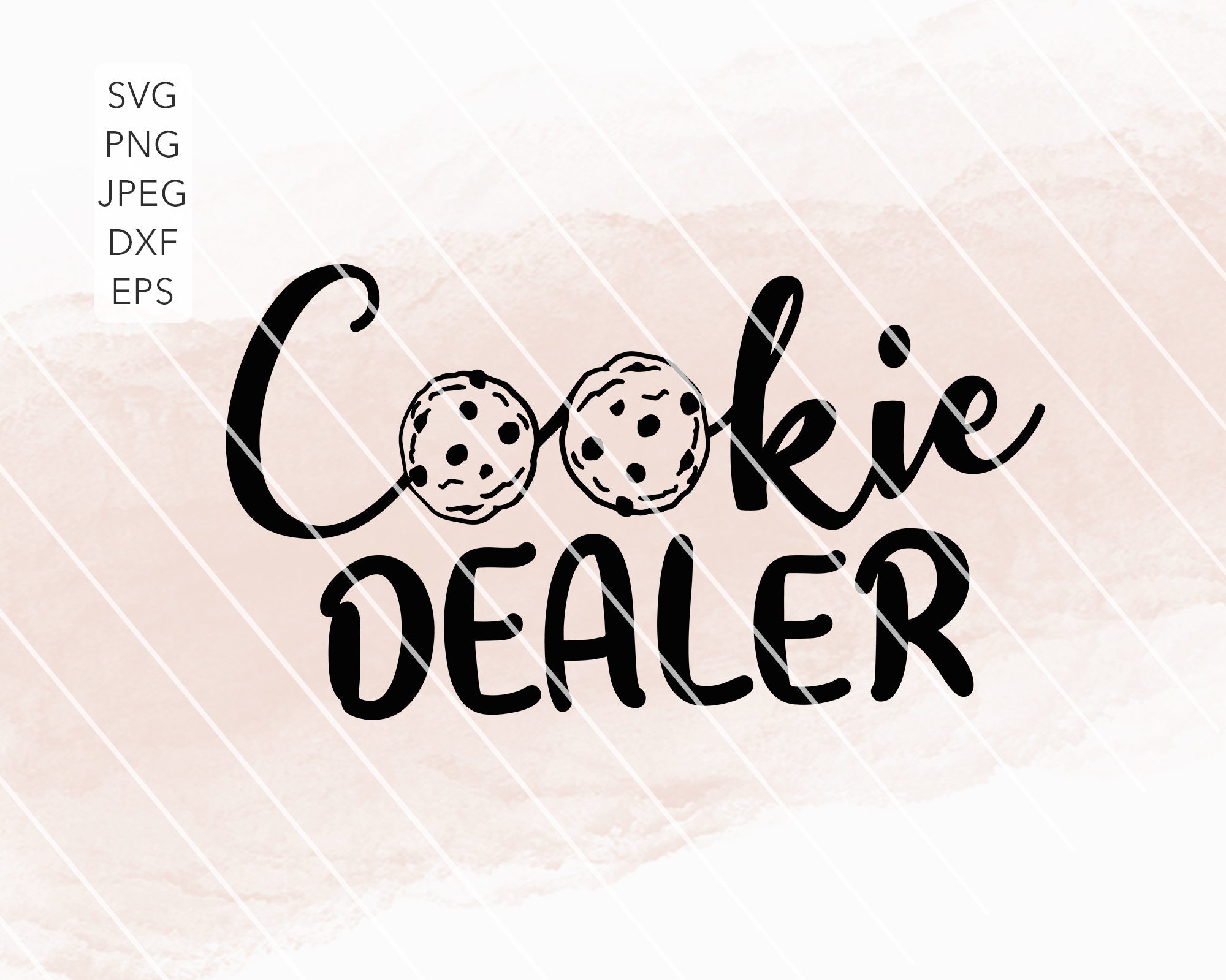 Girl Scout Cookie Svg Cookie Dealer Svg Png Dxf Eps Cutting Etsy