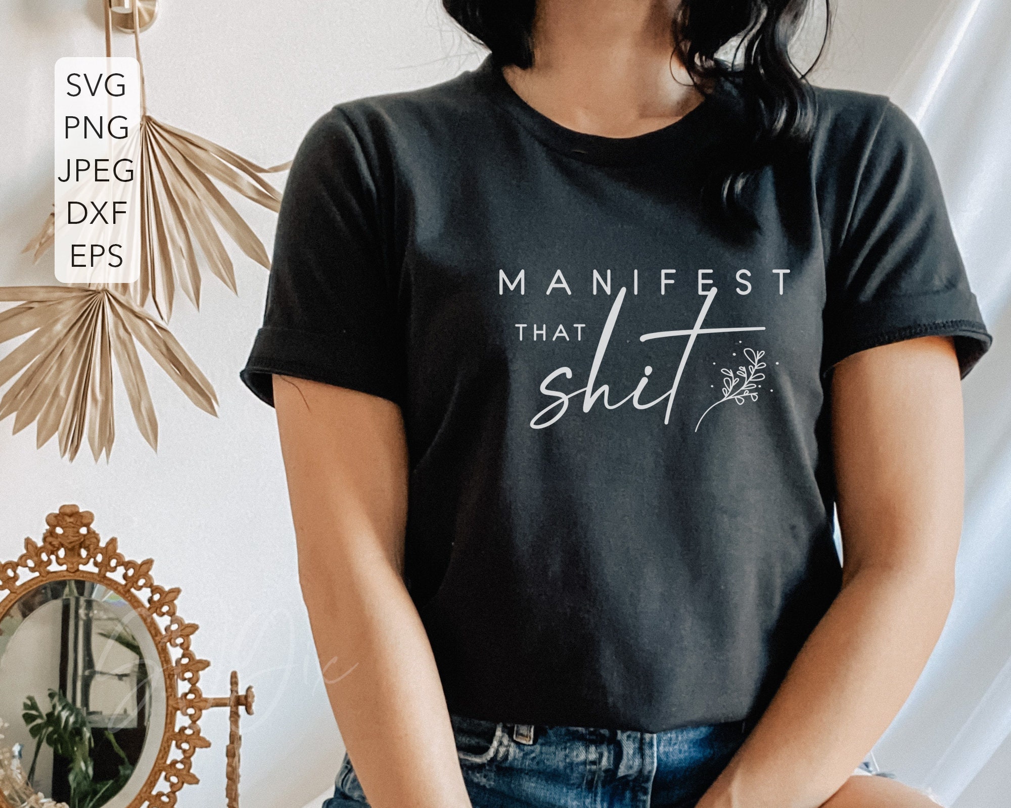 Manifestation svg cut file Good Vibe Law of Attraction Svg Self Loe SVG ...