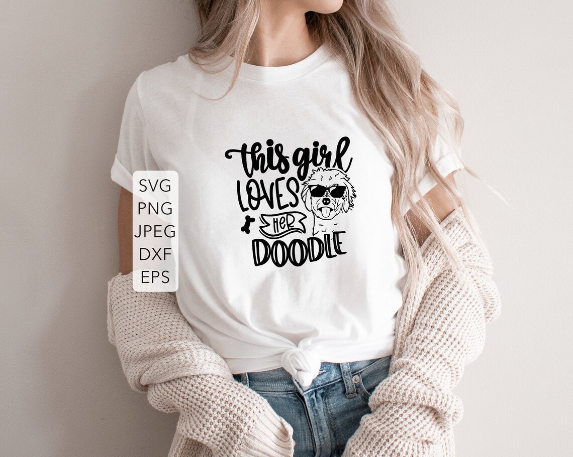 Doodle Mom Svg Golden Doodle Mom Svg This Girl Loves Her Etsy
