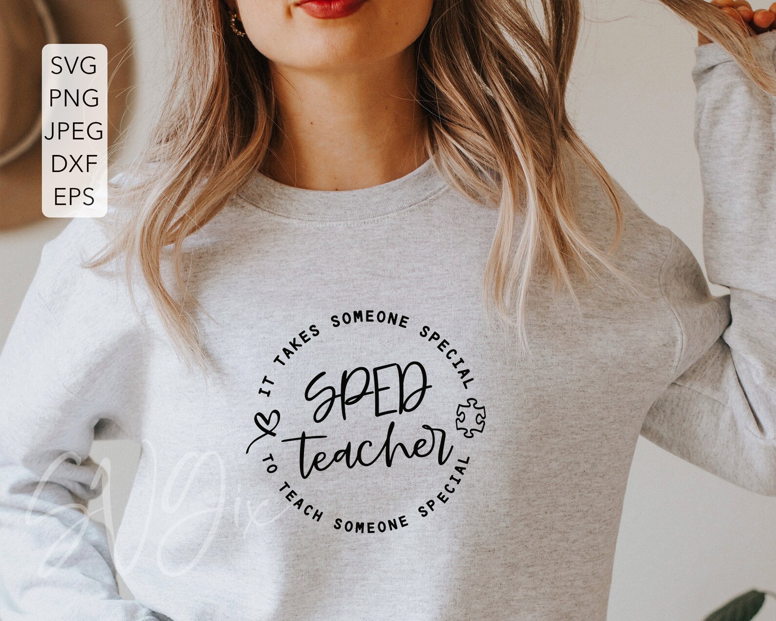 SPED Teacher Svg Special Education Teacher SVG Special Ed - Etsy