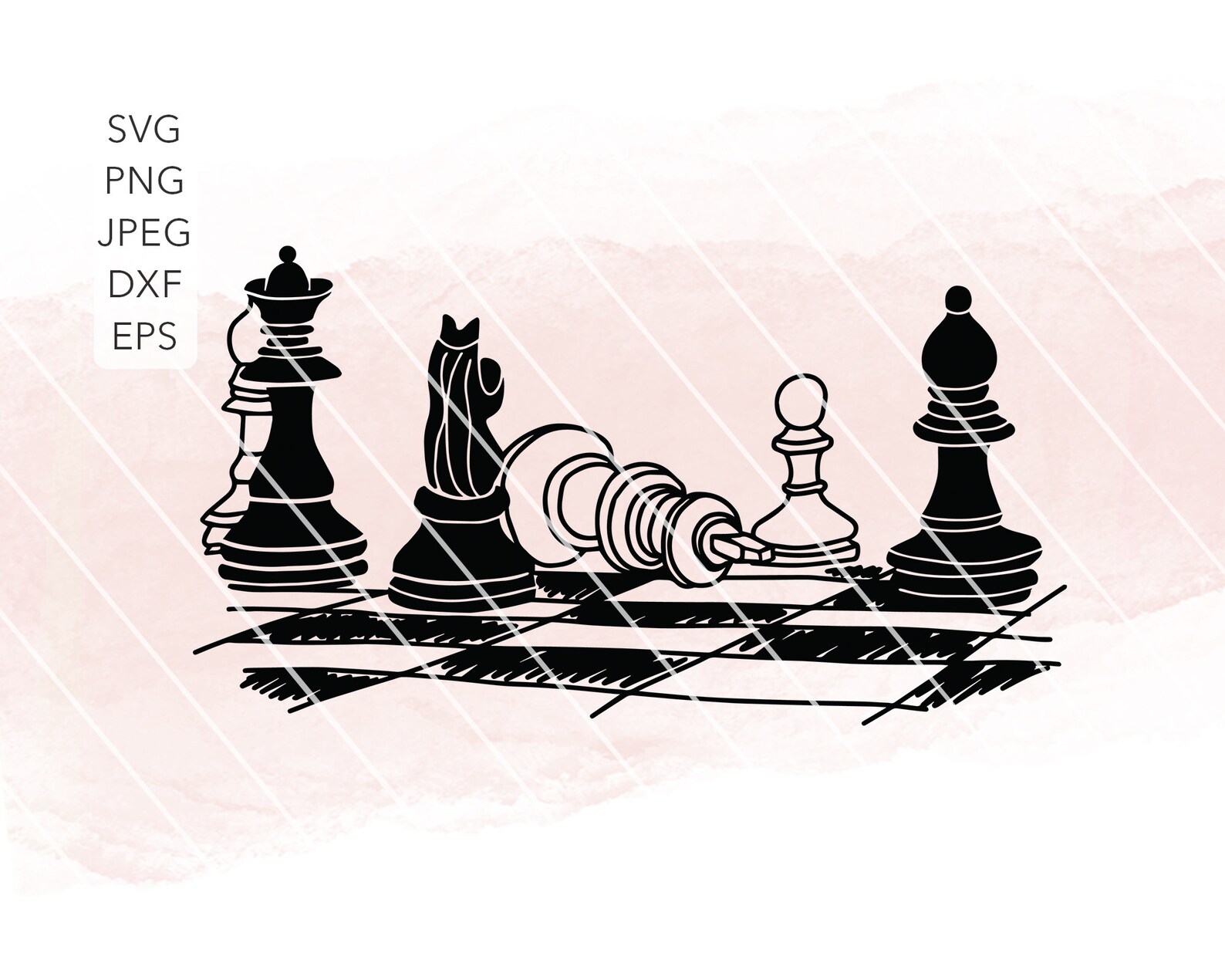 Chess Pieces SVG and Png Cutting Files for Cricut and | Etsy Australia