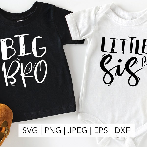 Big Bro Little Sis Png - Etsy