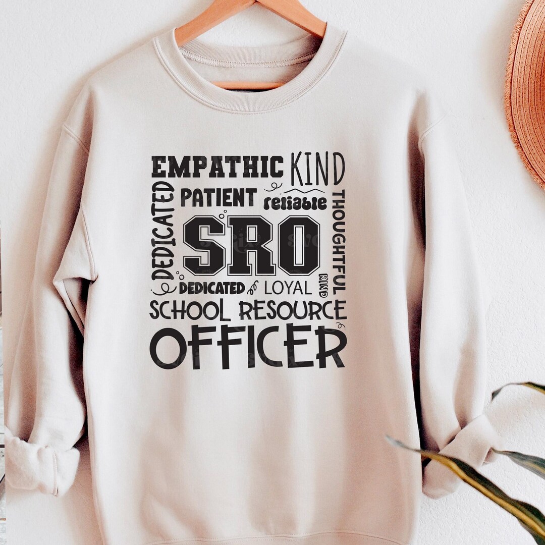 SRO Svg Png School Resource Officer Svg School Security Cut Files PNG ...