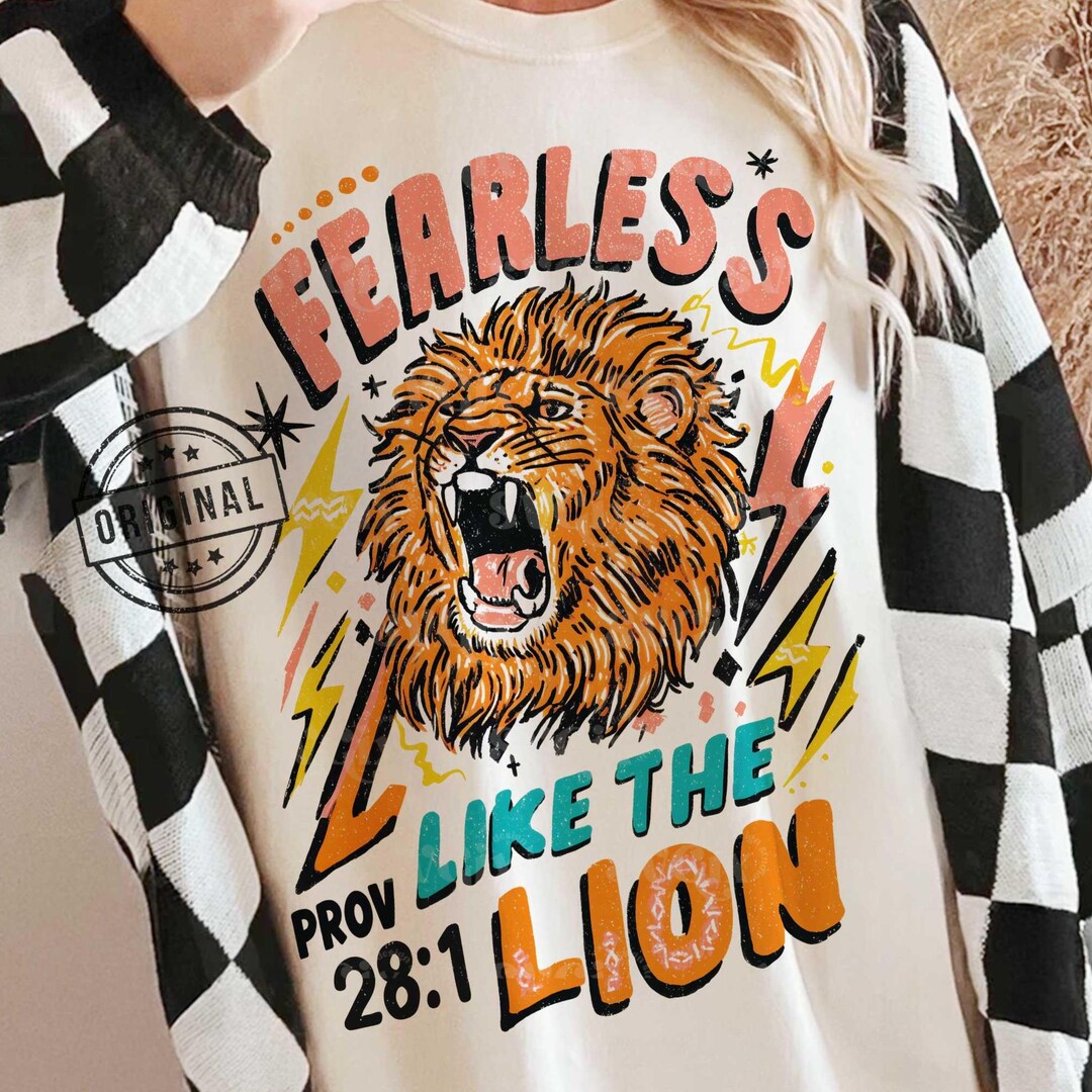 Fearless Lion Png, Proverb 28:1 Png, Bible Verse Png, Faith Sayings ...