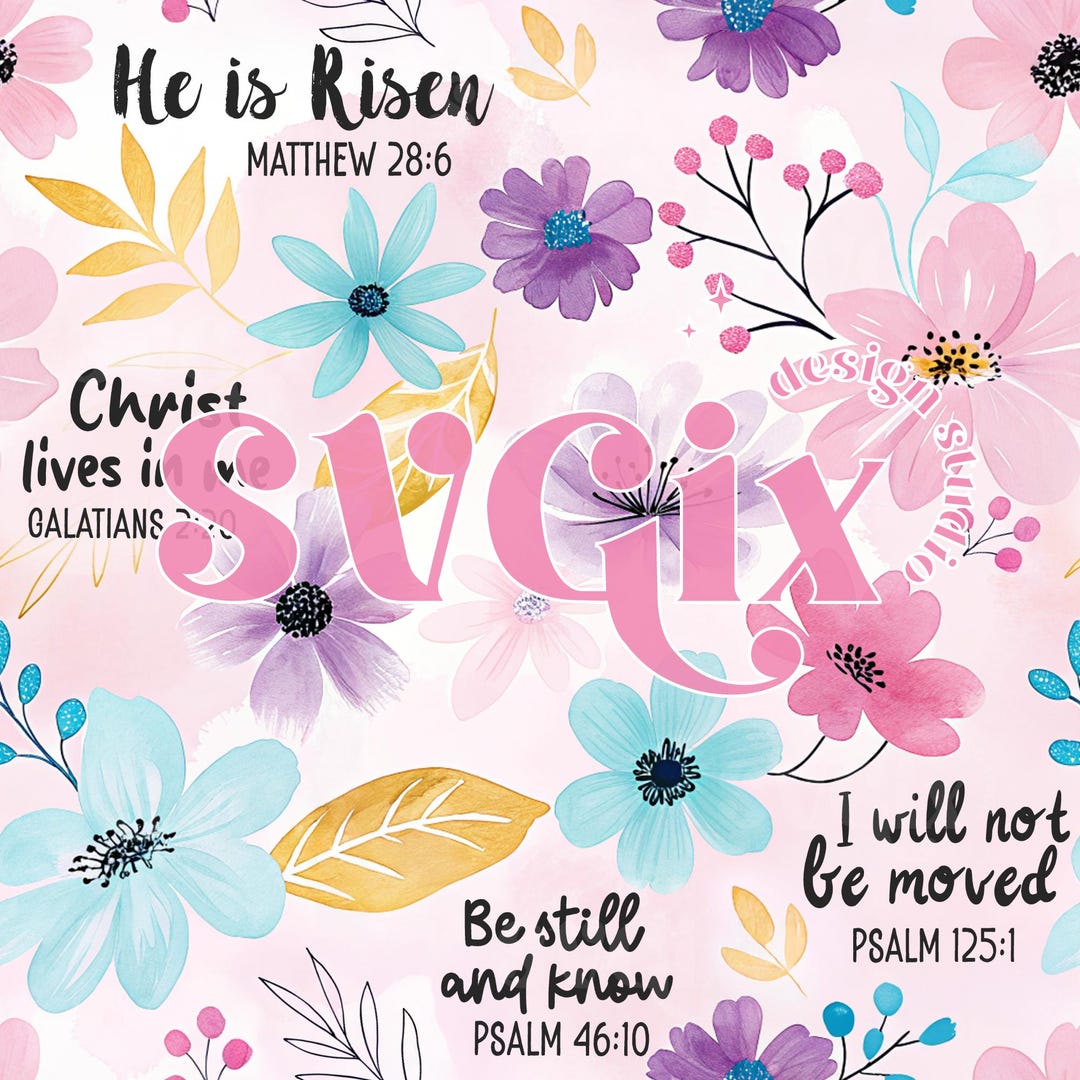 Faith Seamless, Bible Verse Christian Seamless, Positive Affirmations ...