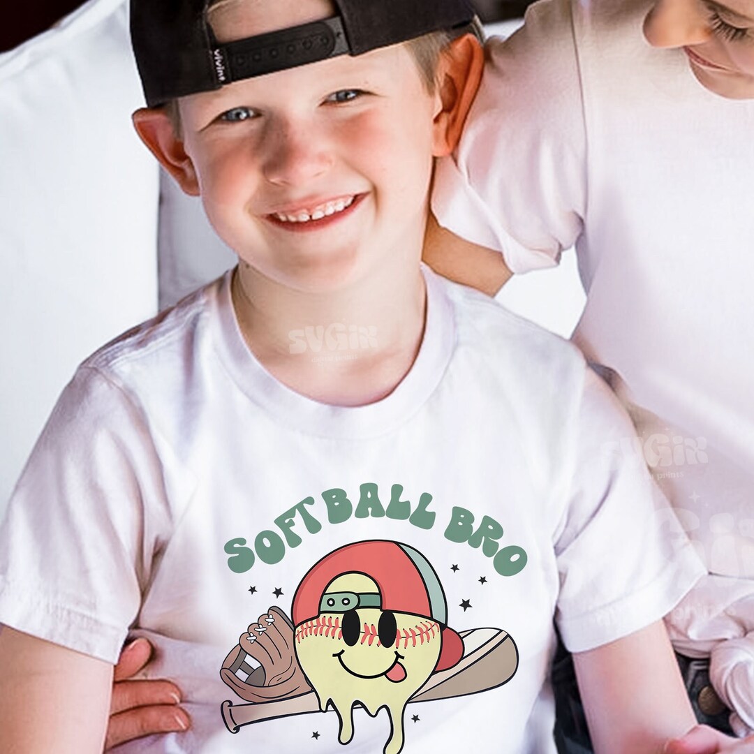 Softball Bro Png, Softball Boy Brother Png - Etsy