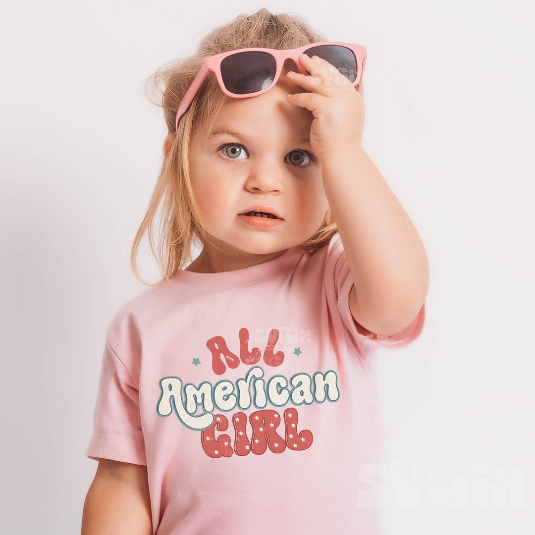 Toda chica americana PNG SVG - Etsy México