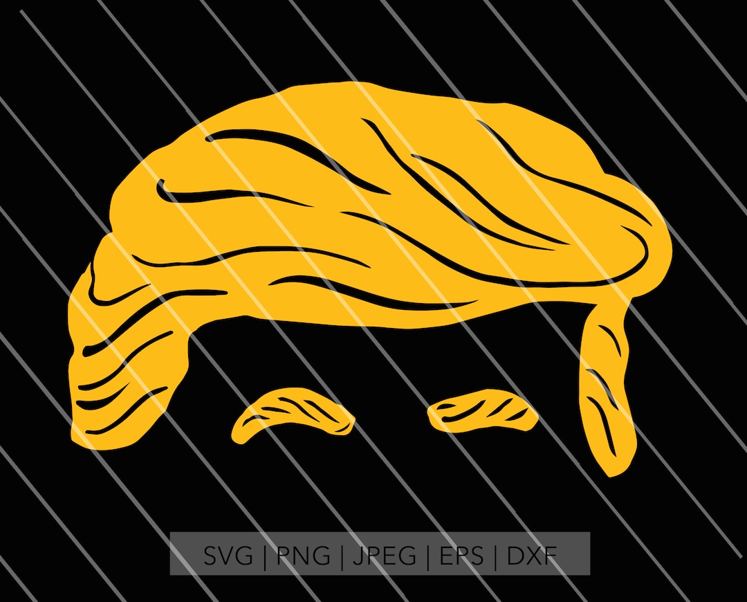 Trump Hair SVG, Cut File,printable, SVG for Circut and Silhouette Cut ...