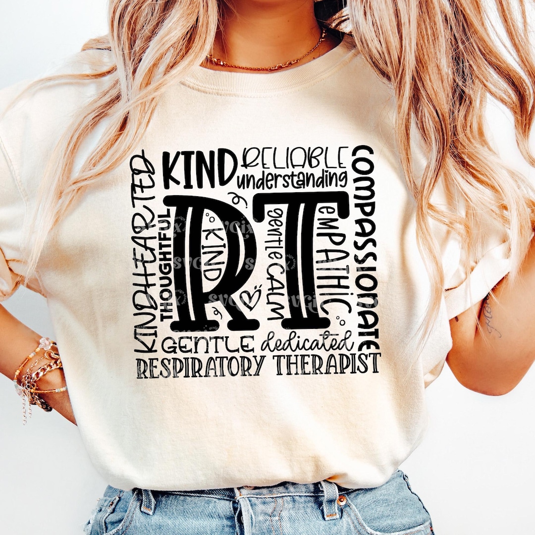 Respiratory Therapist Svg, RT RRT CRT Registered Respiratory Therapist ...