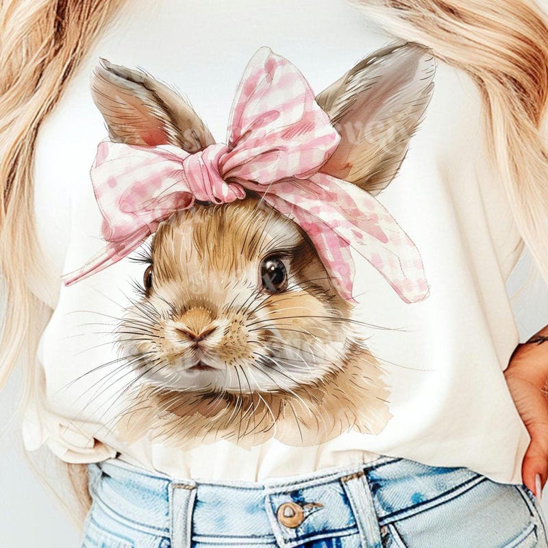 Bunny Bow Pictures - Etsy