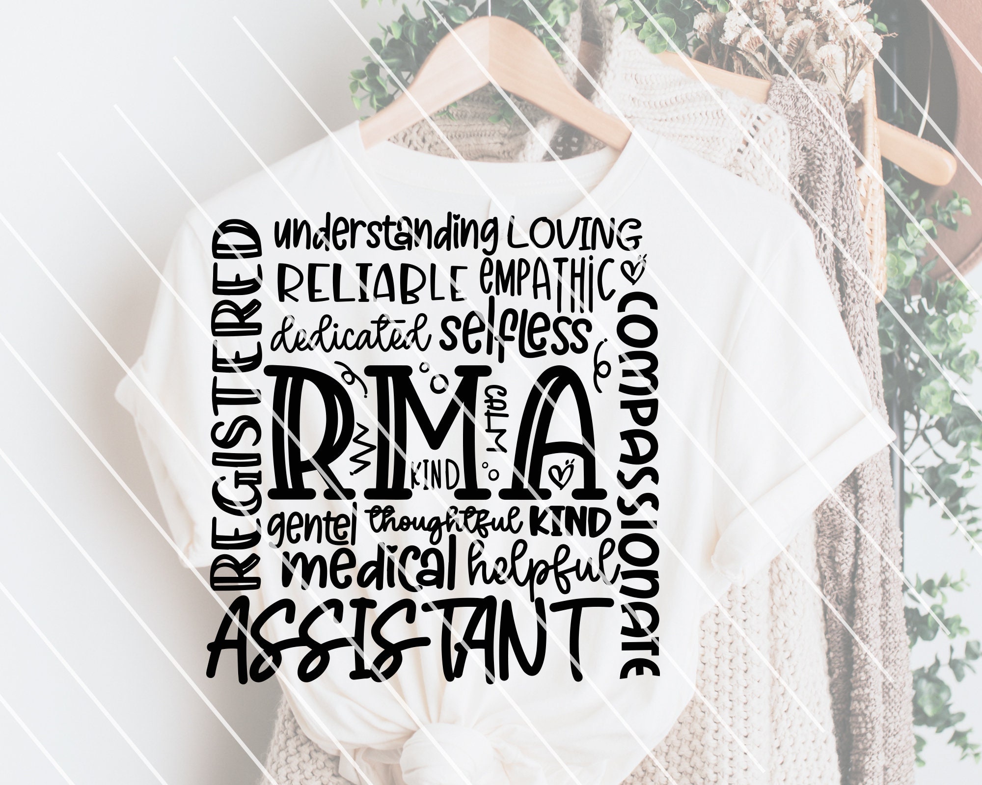 Registered Medical Assistant Svg RMA Svg Registered Medical - Etsy