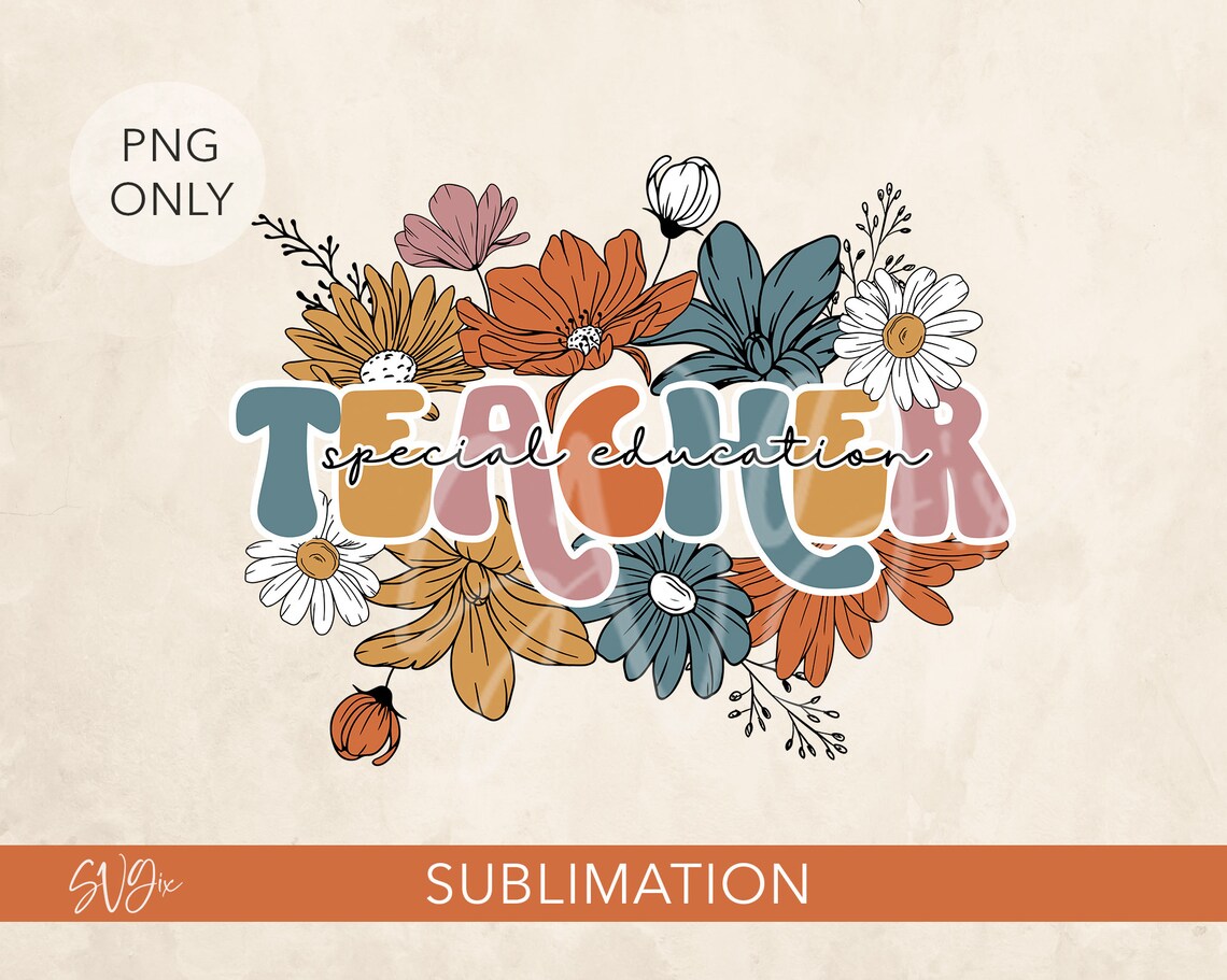 SPED Teacher PNG Special Education Teacher Png Special Ed - Etsy