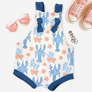 Lobster Seamless Coastal Seamless Marine Seaside Coquette Repeating ...