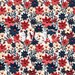 4th of July 3d Floral Seamless Pattern by Svgix - Etsy