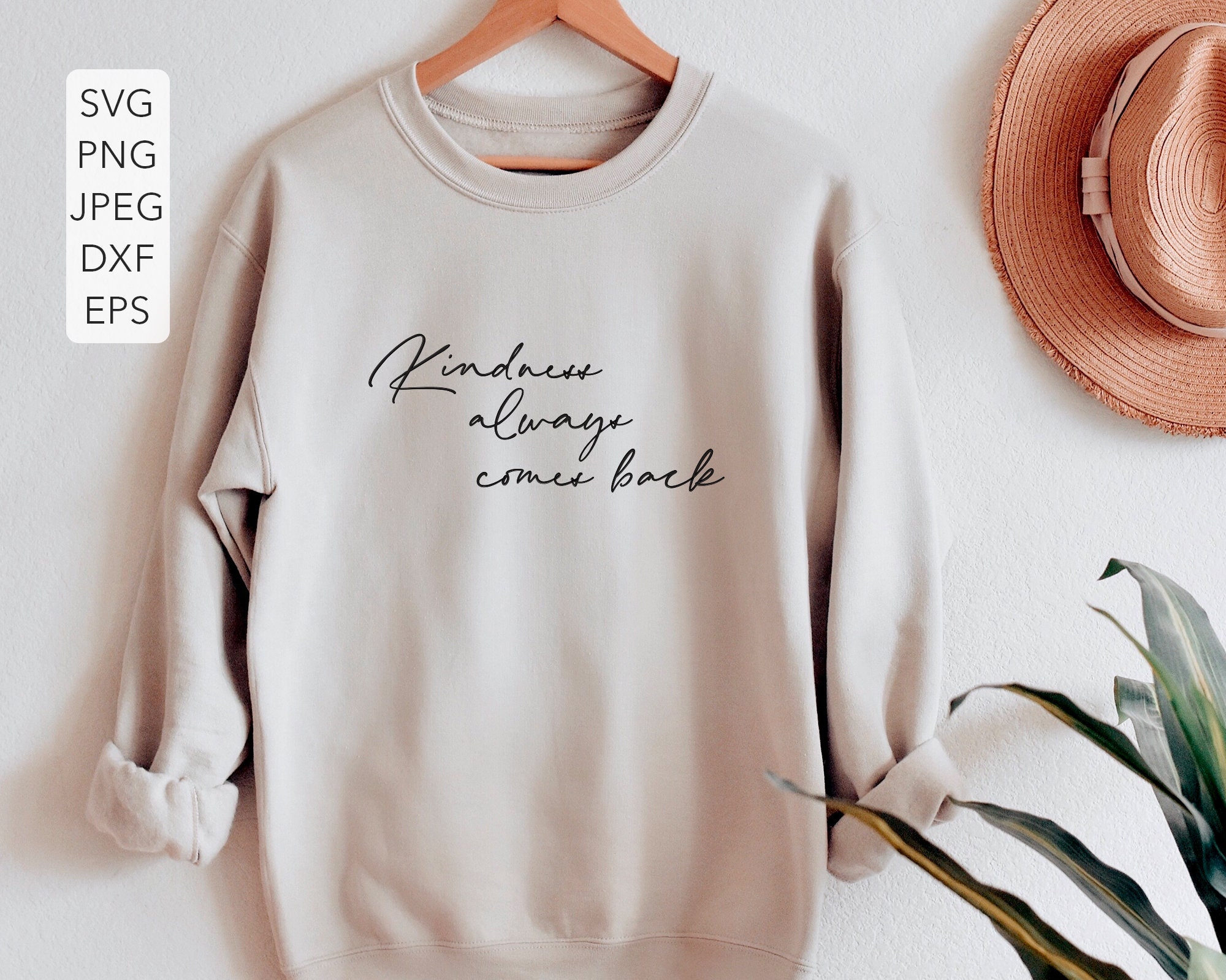 Be kind svg Kindness always comes back svg be kind human | Etsy