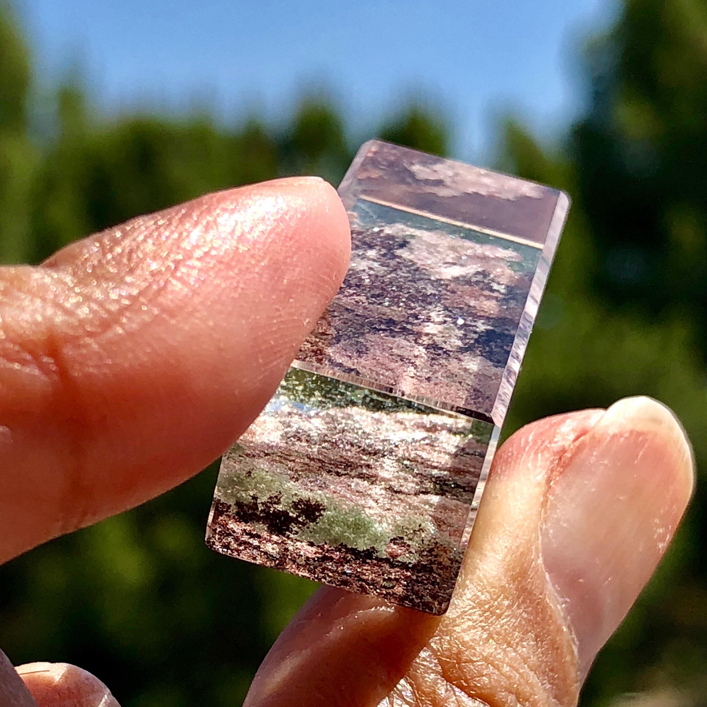Rare Lodolite Garden Phantom Quartz - Etsy
