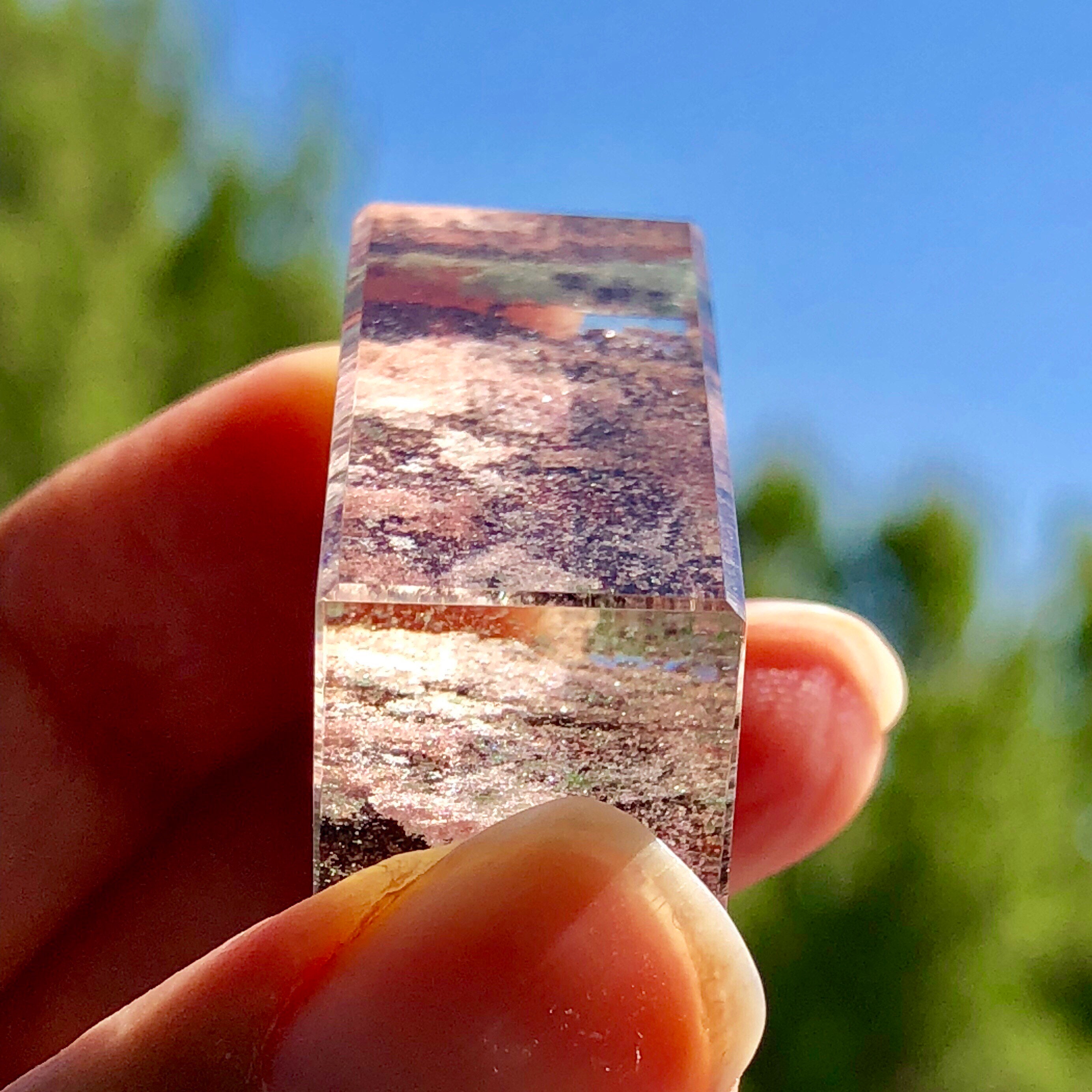 Rare Lodolite Garden Phantom Quartz - Etsy