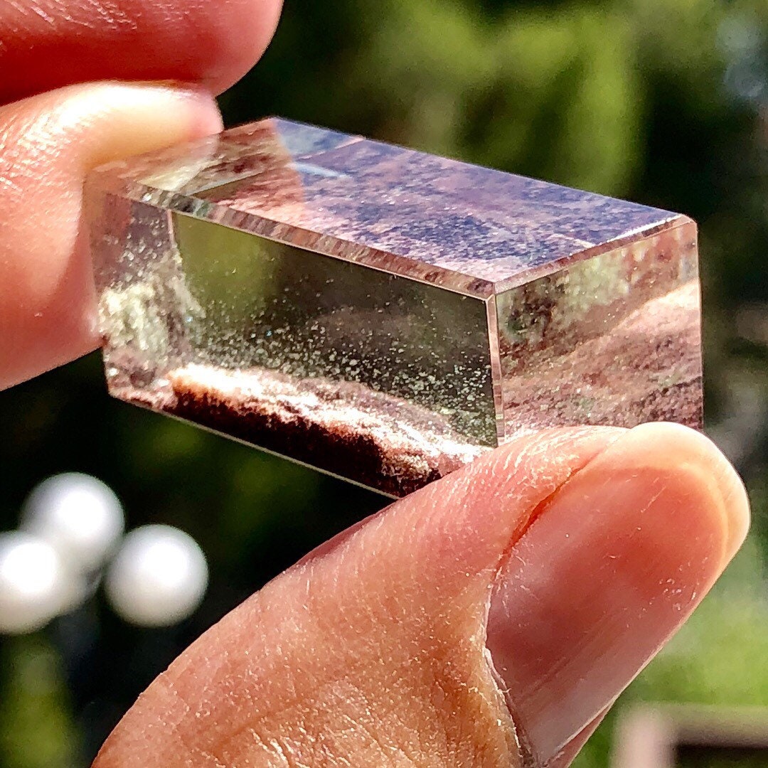 Rare Lodolite Garden Phantom Quartz - Etsy