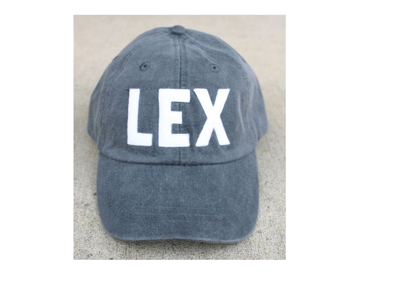LEX Airport Code Baseball Cap - Etsy