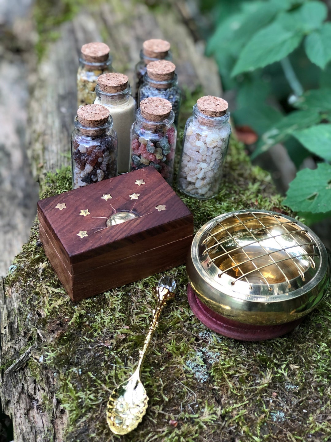 Witchs Resin and Herb Incense Kit, Witch Gift, Read Full Description - Etsy