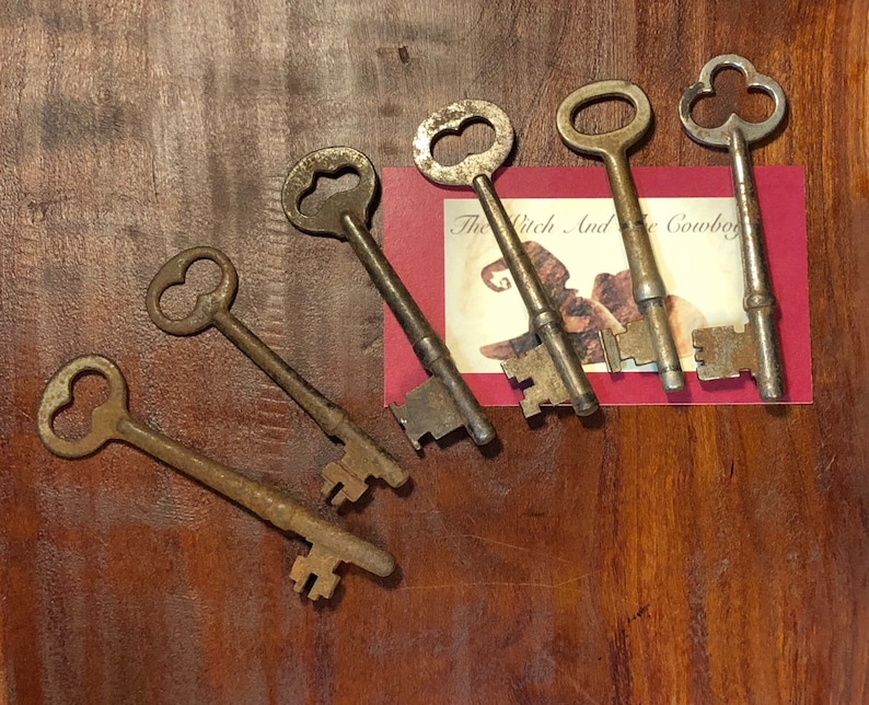 Witchs Vintage Skeleton Key Key of Hecate Use in Spells for - Etsy