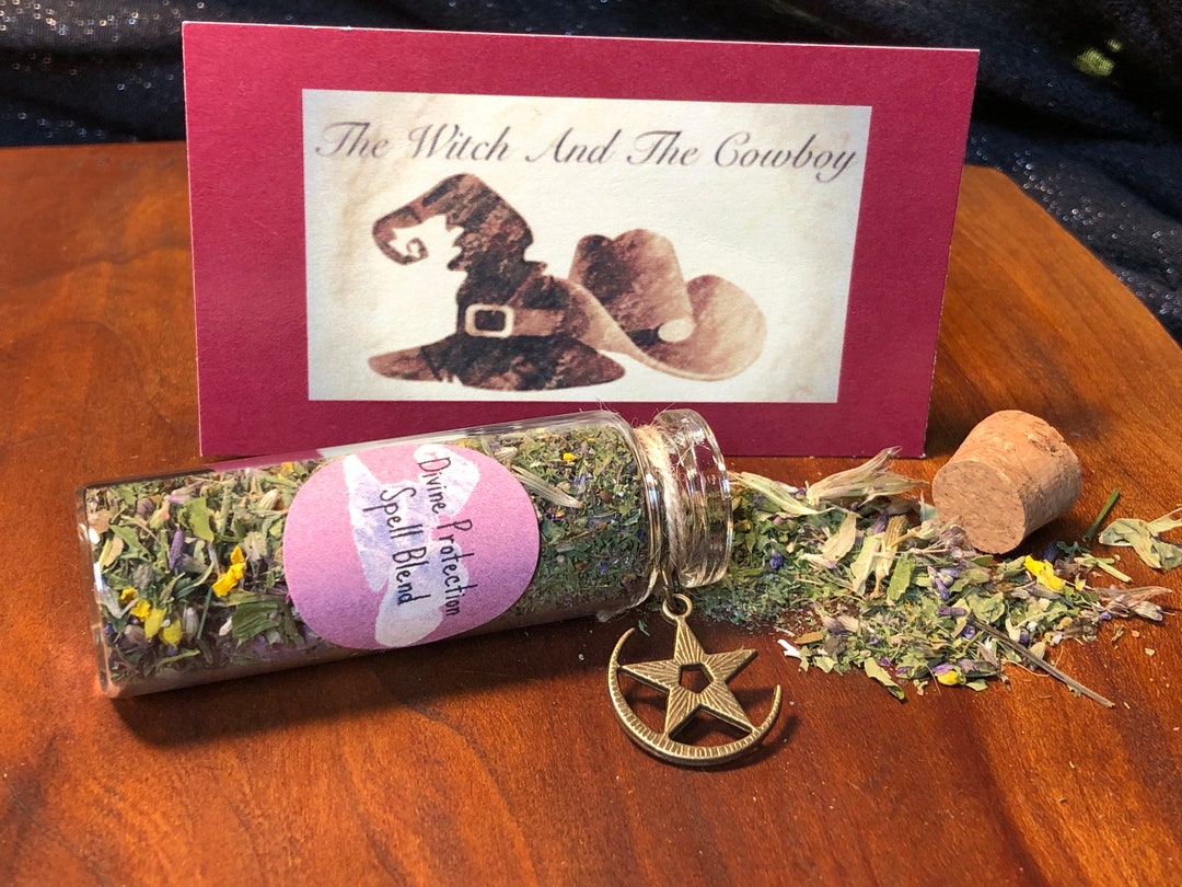 Divine Protection Spell Blend, Protection Herb Blend, Witchcraft Spell ...