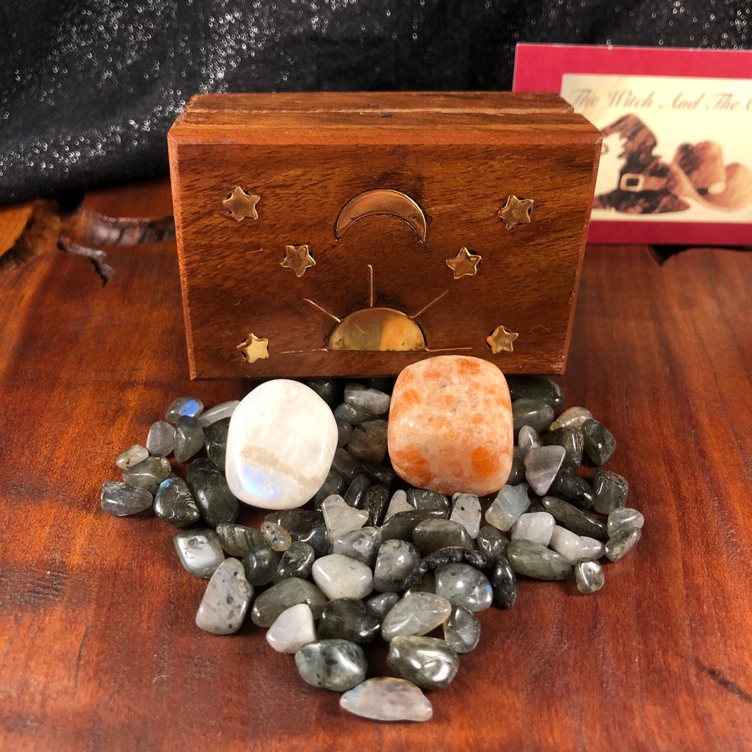 Solar Eclipse Totality Charged Crystal Kit, Eclipse Energy for Witches ...