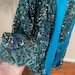 Vintage Victoria’s Secret Teal Silk Chiffon Sequin Kimono Robe Short ...