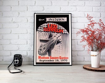Led zeppelin concert | Etsy