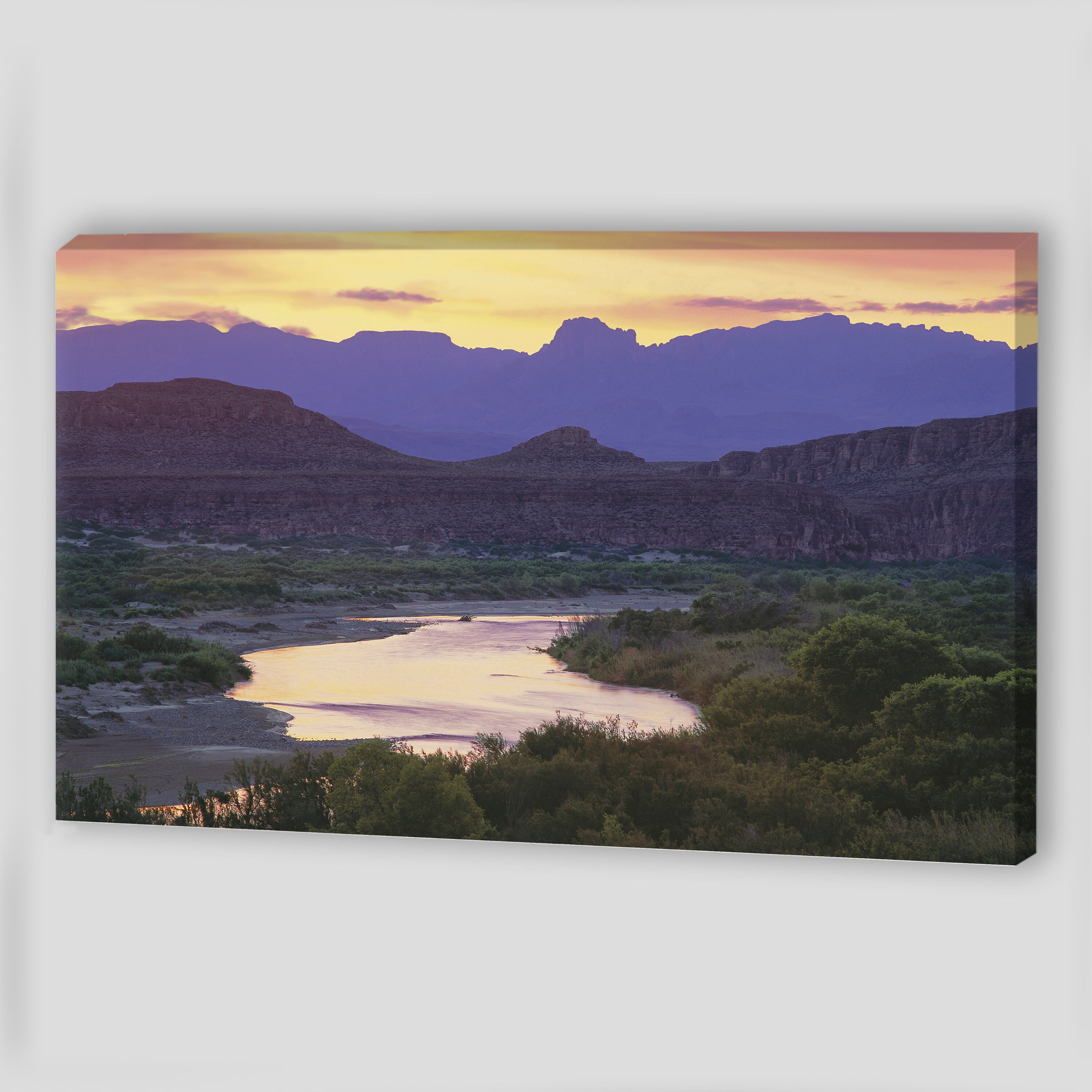 Big Bend canvas art print poster for home wall art home decor | Etsy