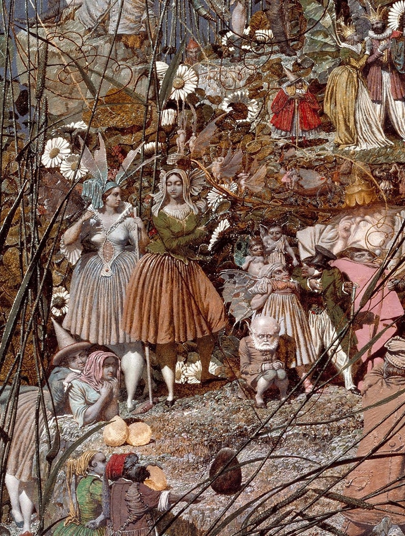 Richard Dadd The Fairy Feller's Master Stroke print poster | Etsy