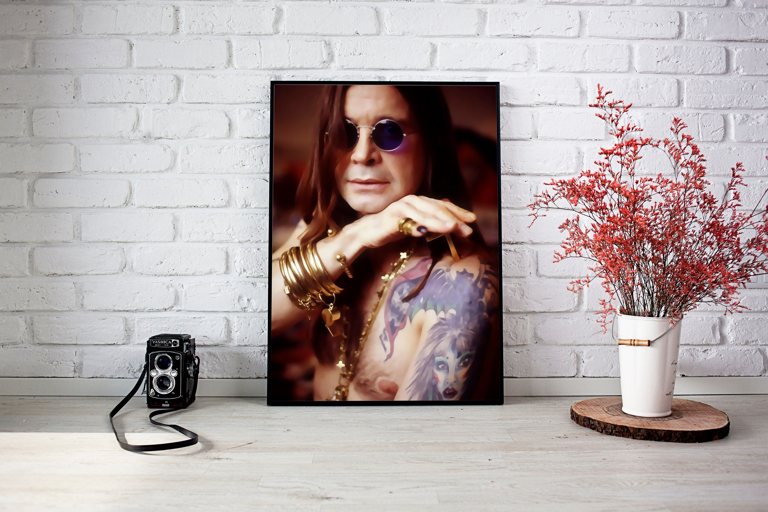 Ozzy Osbourne Art Ozzy Painting print poster canvas art print | Etsy